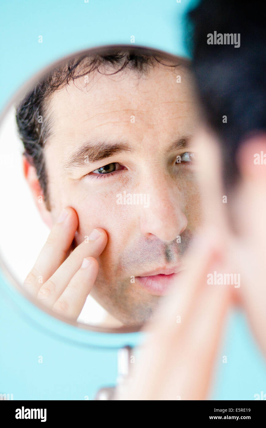 Face inside face man hi-res stock photography and images - Alamy