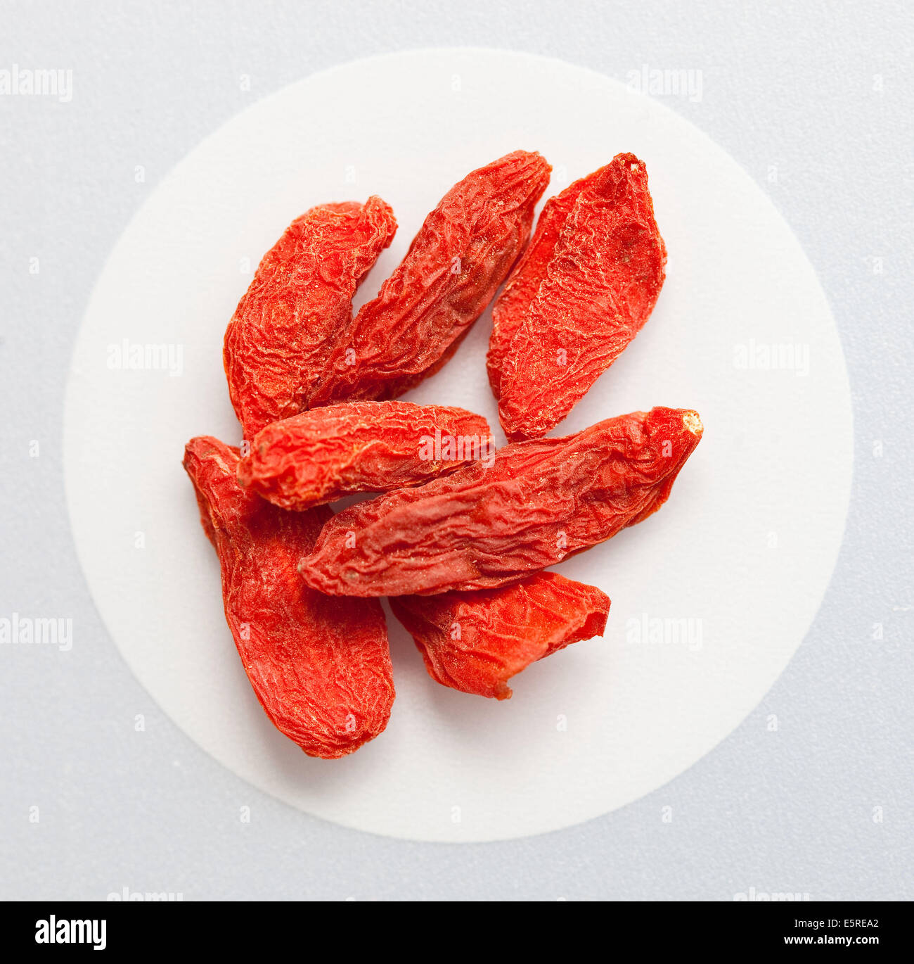 Wolfberries, commercially named Goji berries Stock Photo - Alamy
