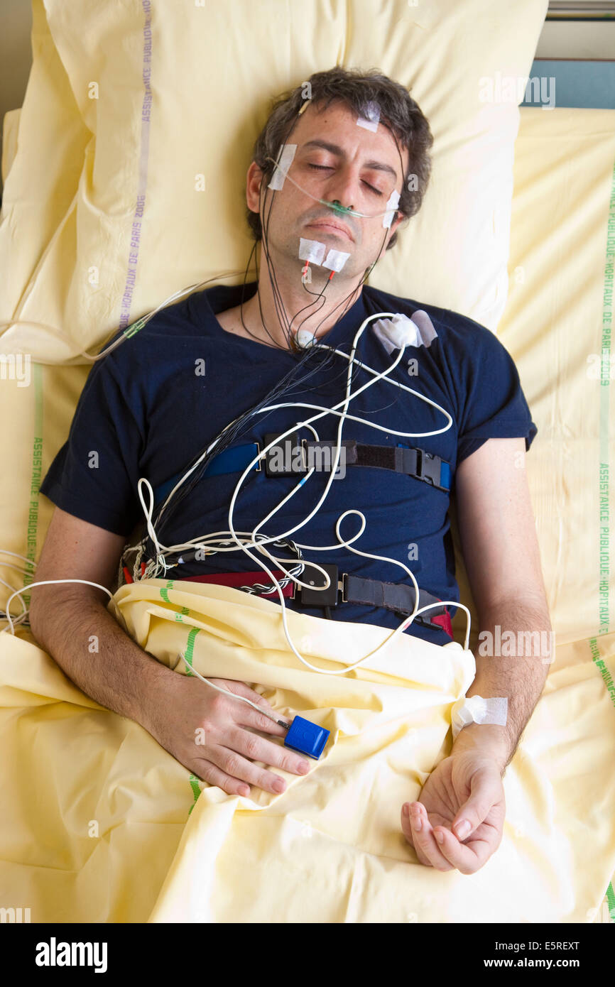 Polysomnographic hi-res stock photography and images - Alamy