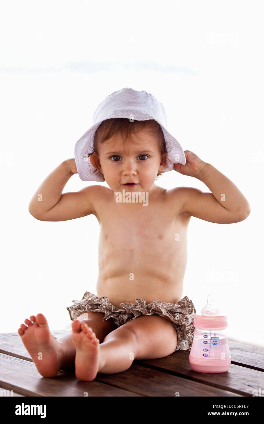 20 month old baby girl Stock Photo - Alamy