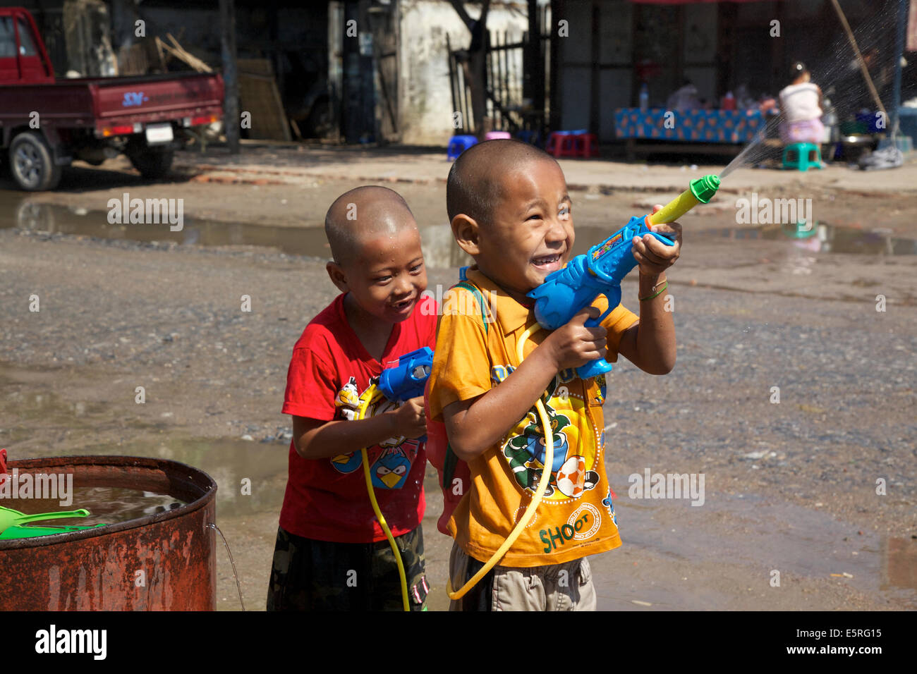 In Myanmar (Burma), from April 12 to April 16, take place the most ...