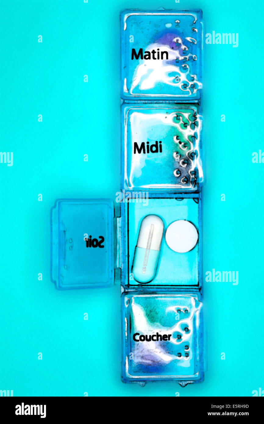 Pills medicine medication box hi-res stock photography and images - Alamy