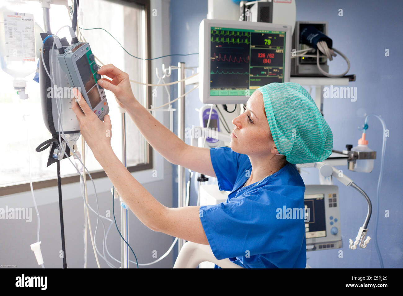 Cardiac Intensive Care Unit High Resolution Stock Photography and ...