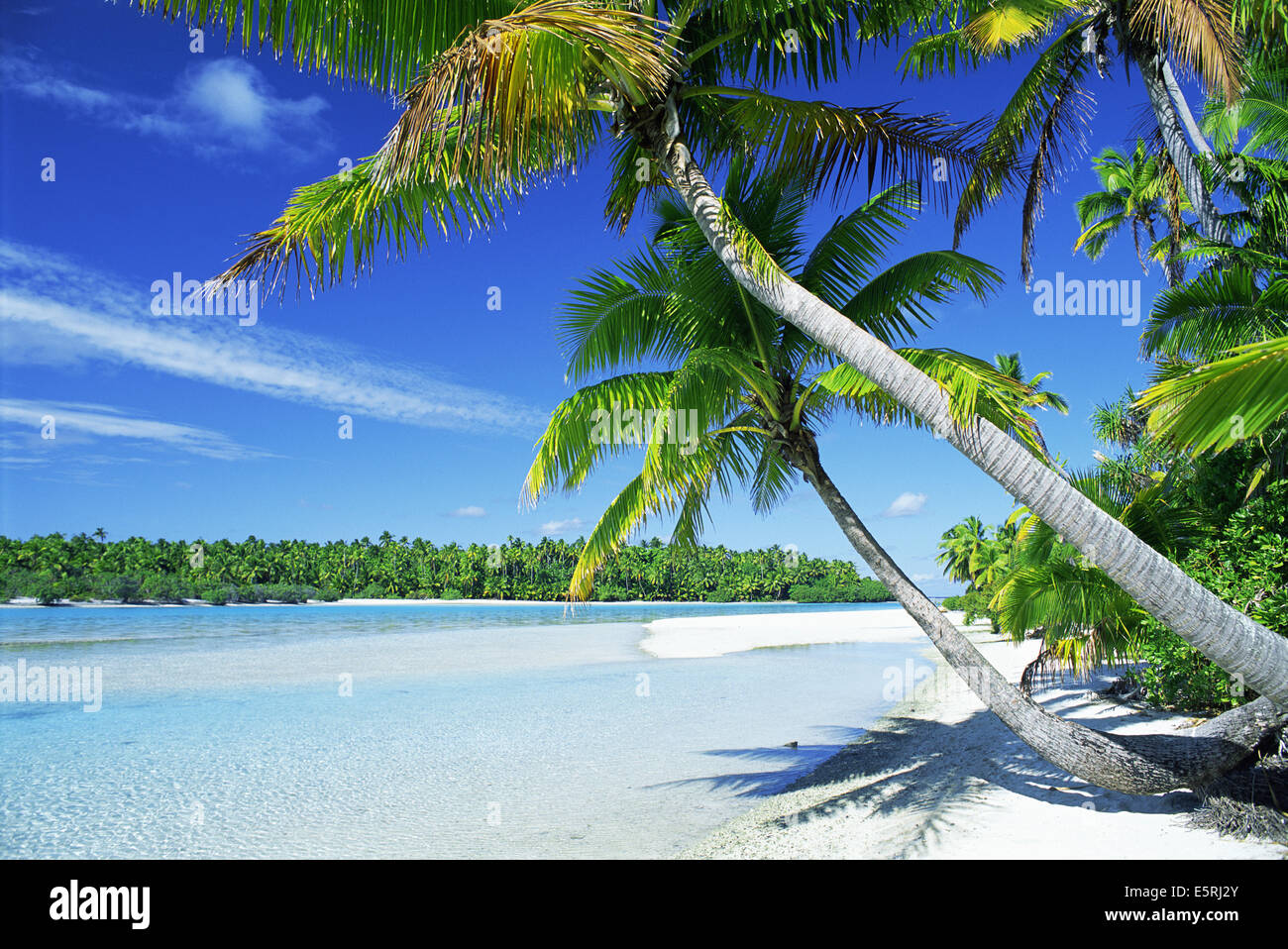 Aitutaki Lagoon, Cook Islands, South Pacific Ocean Stock Photo - Alamy