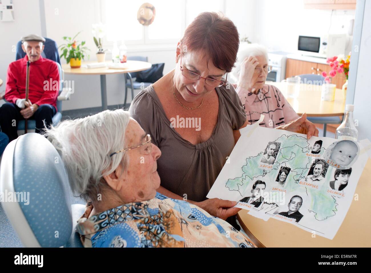 Elderly People With Alzheimers