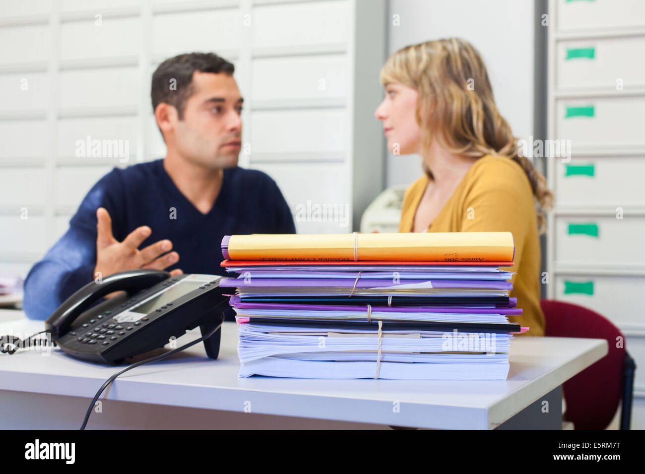 Business people at work Stock Photo - Alamy