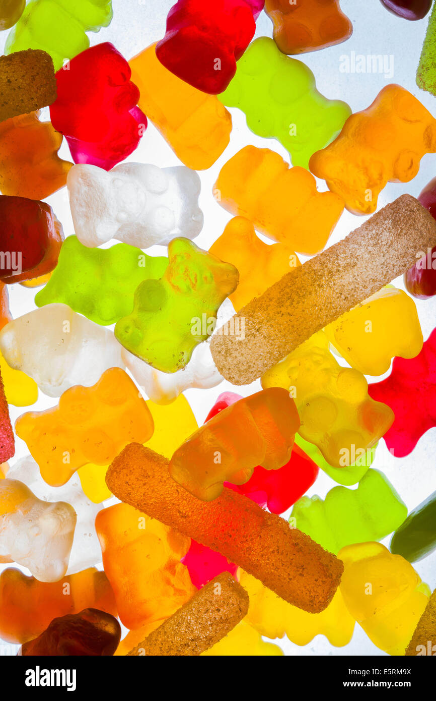 Selection of sweets Stock Photo - Alamy