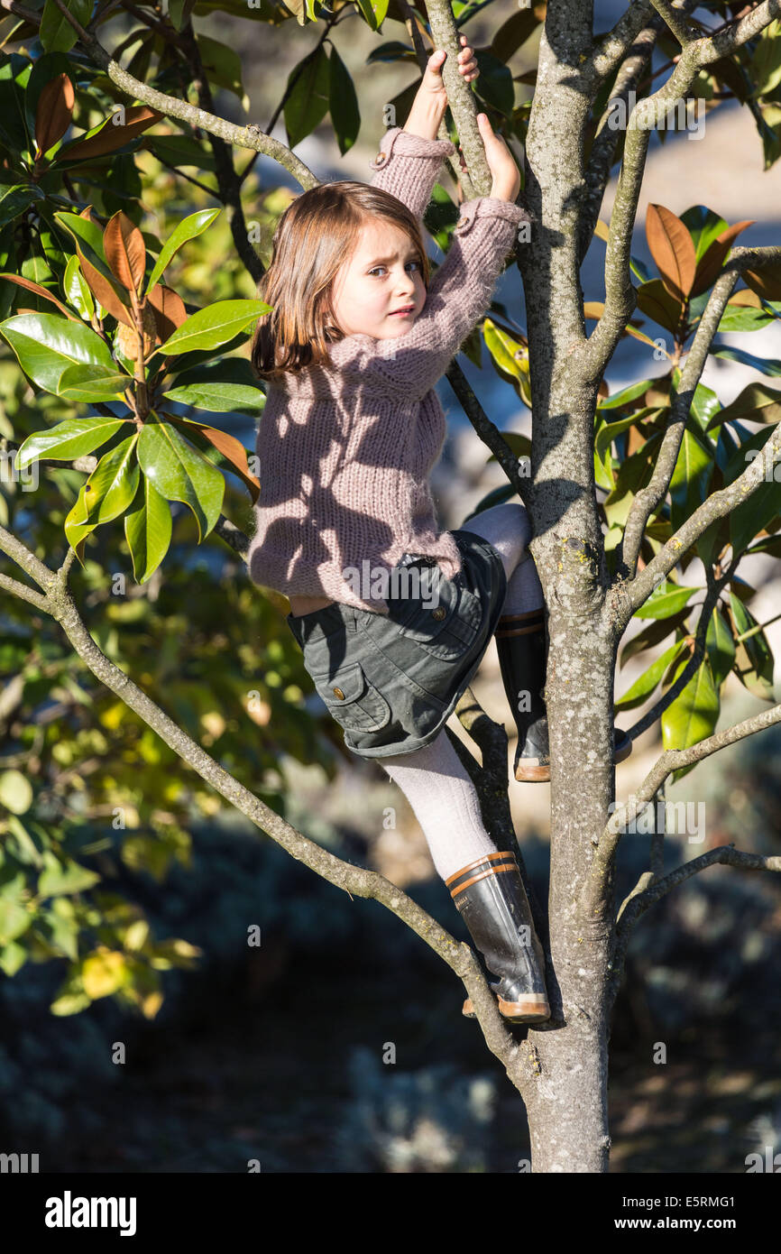 13 year old girl tree hi-res stock photography and images - Alamy