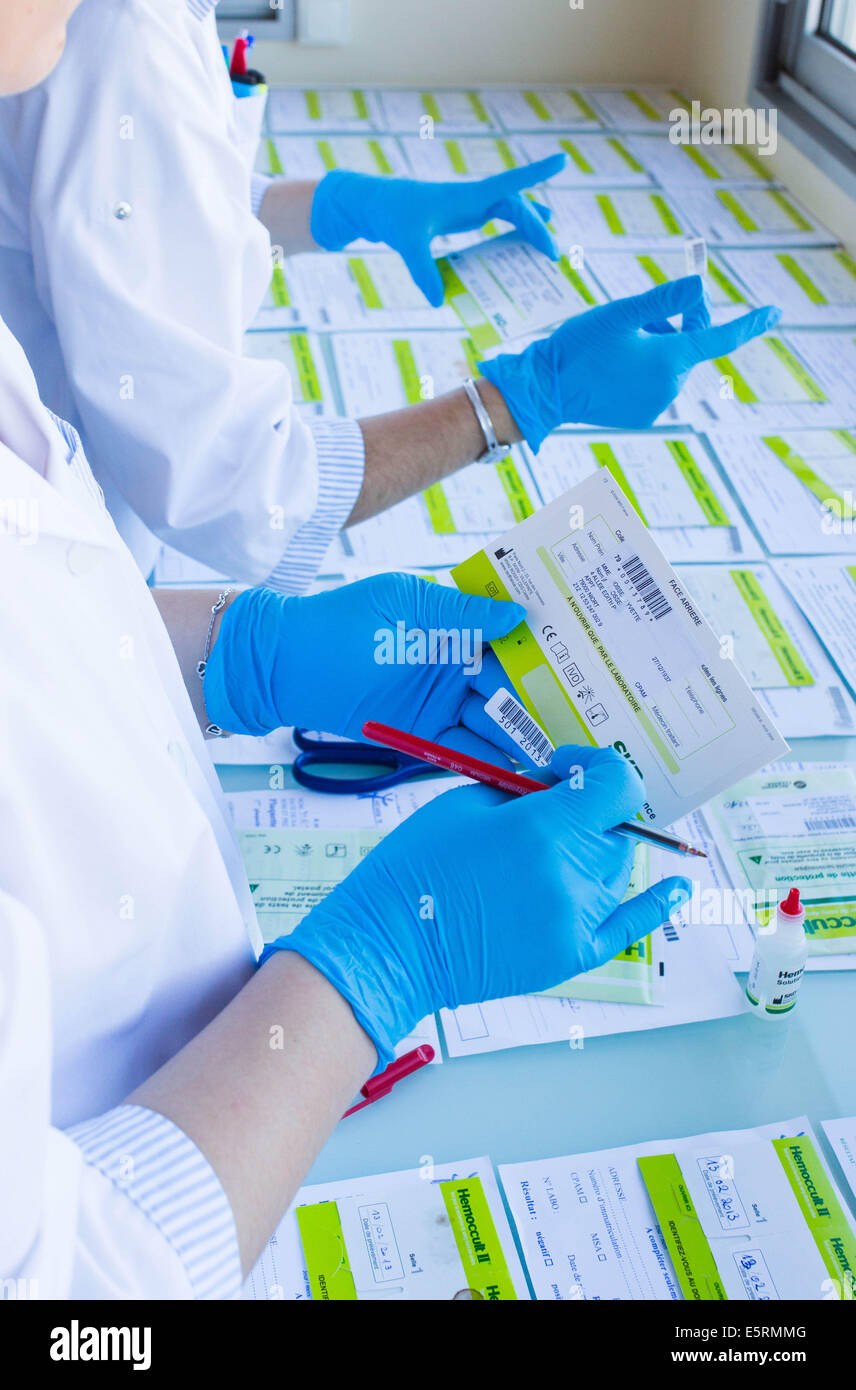 Hemoccult hi-res stock photography and images - Alamy