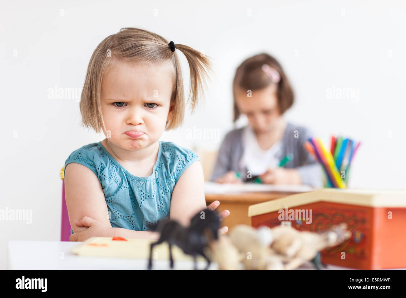Children in a classroom Stock Photo - Alamy