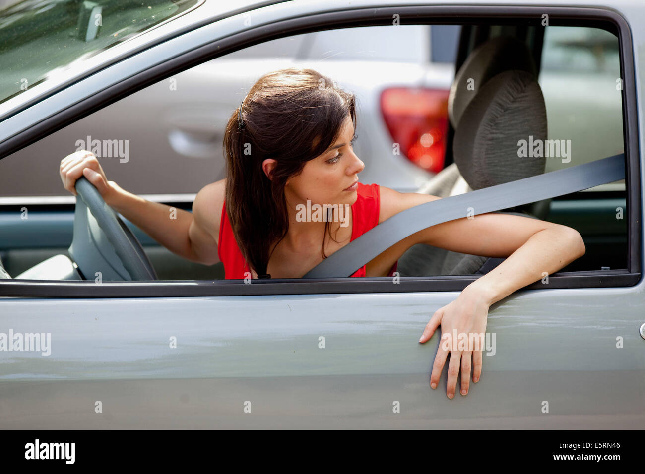 Old woman driver hi-res stock photography and images - Alamy