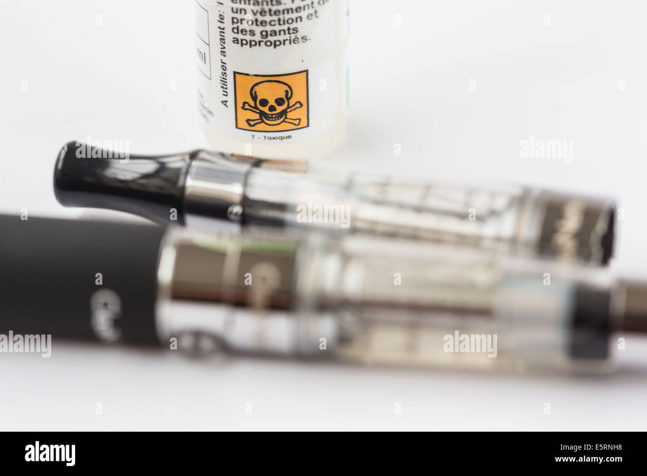 Clopinette ® electronic cigarette Stock Photo - Alamy