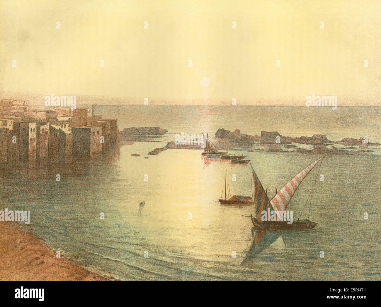 Sidon, Lebanon - southern side and ancient harbour Stock Photo - Alamy