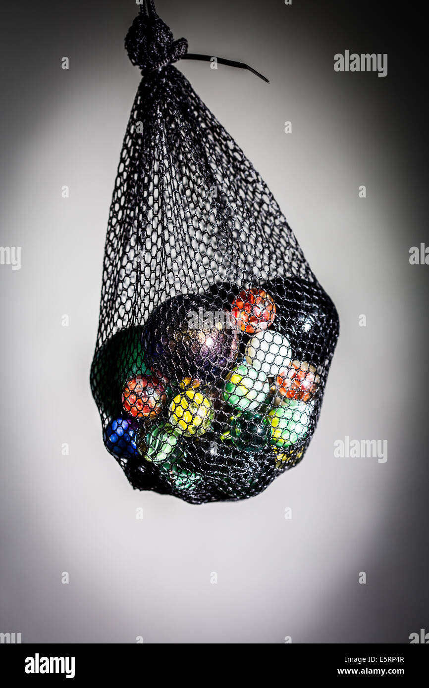 Bag of marbles hi-res stock photography and images - Alamy