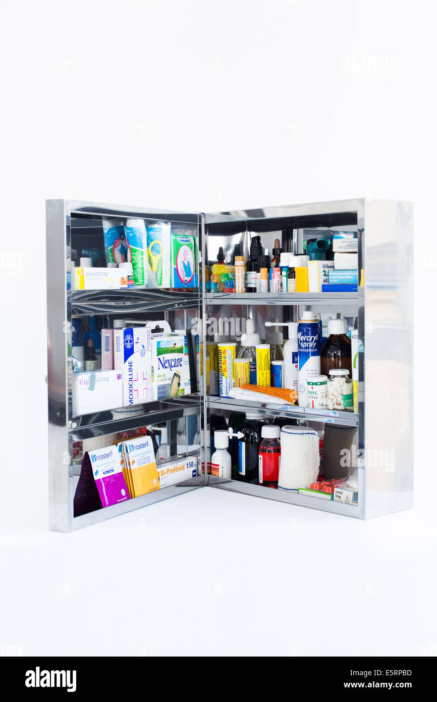 Drug cabinet hi-res stock photography and images - Alamy