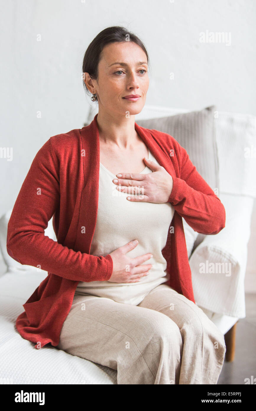 Breathing make hi-res stock photography and images - Alamy