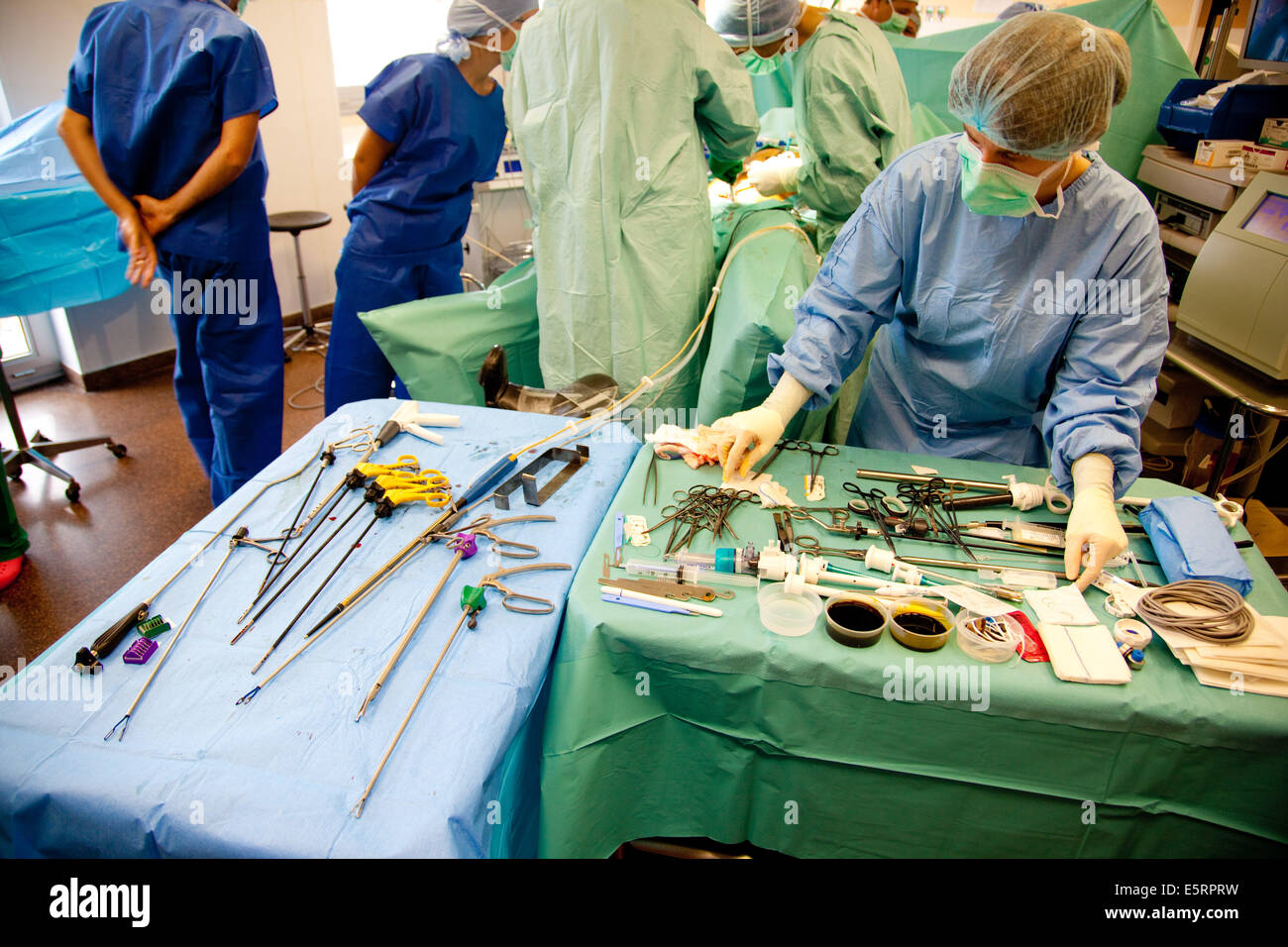 Partial removal of a liver from a living donor by laparoscopy for a ...