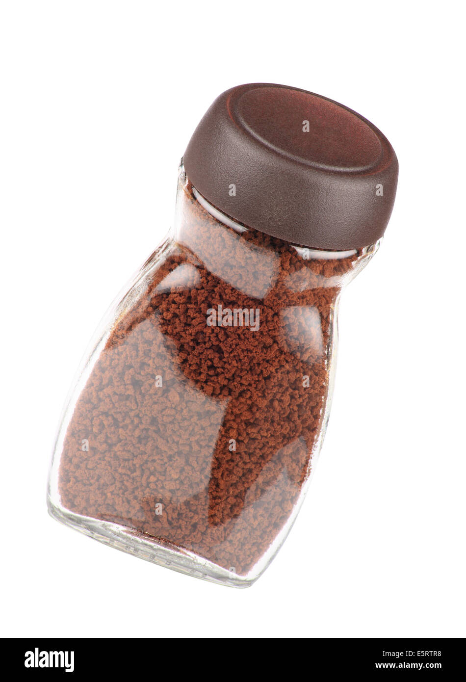 Jar of Instant Coffee Isolated Stock Photo - Alamy