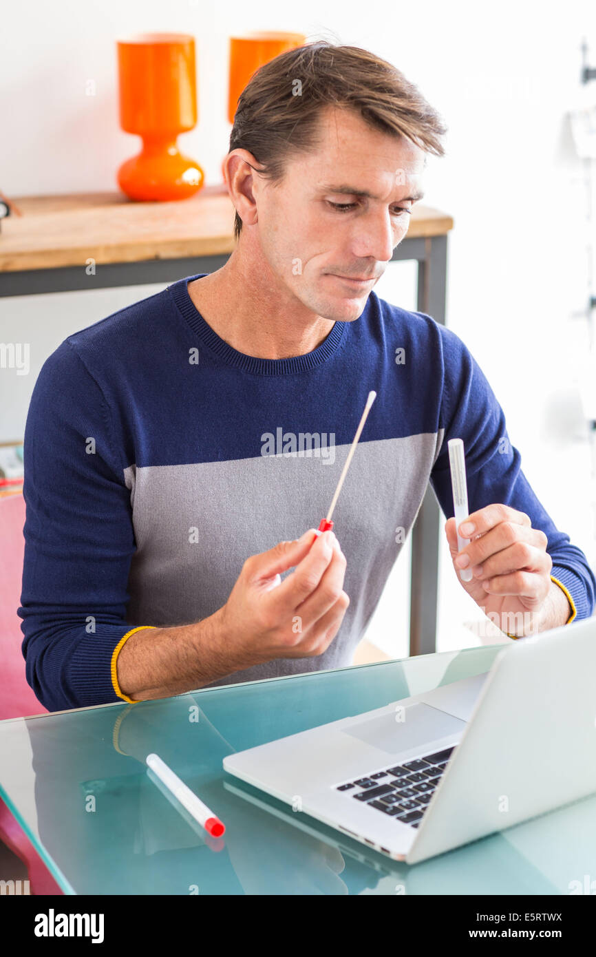 Genetic testing adult hi-res stock photography and images - Alamy