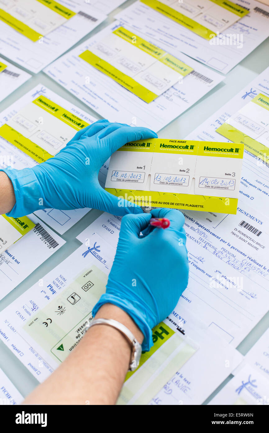 Hemoccult High Resolution Stock Photography and Images - Alamy