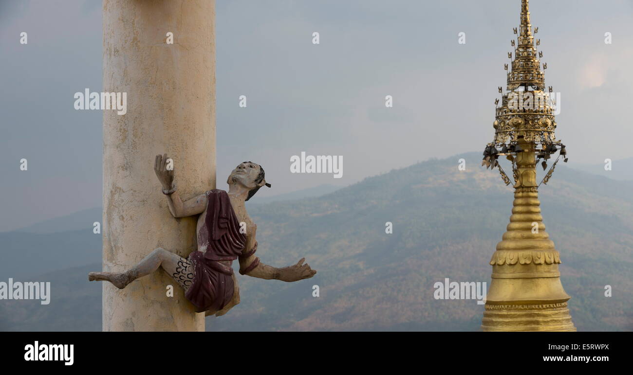 Mindat, Chin State, Myanmar Stock Photo - Alamy