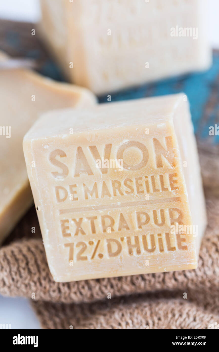 Marseille soap olive hi-res stock photography and images - Alamy