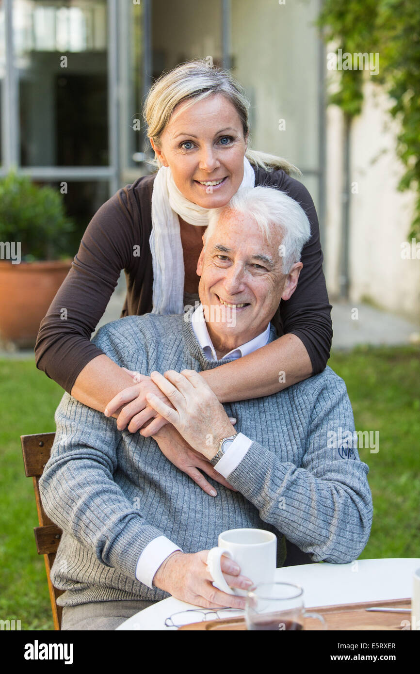 Portrait of senior Stock Photo - Alamy