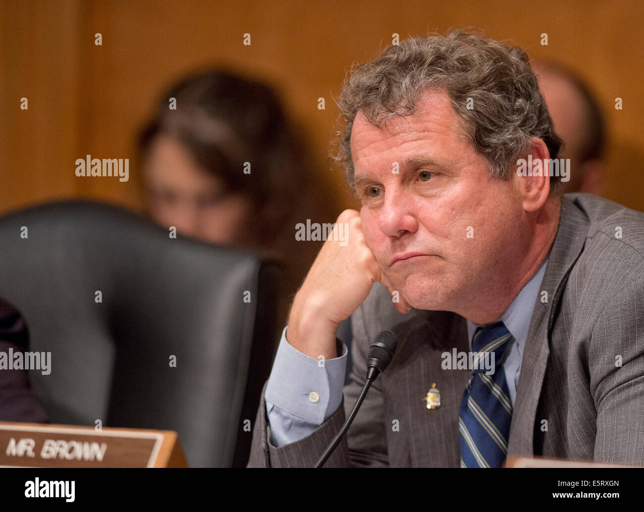 United States Senator Sherrod Brown (Democrat of Ohio), Chairman of the ...