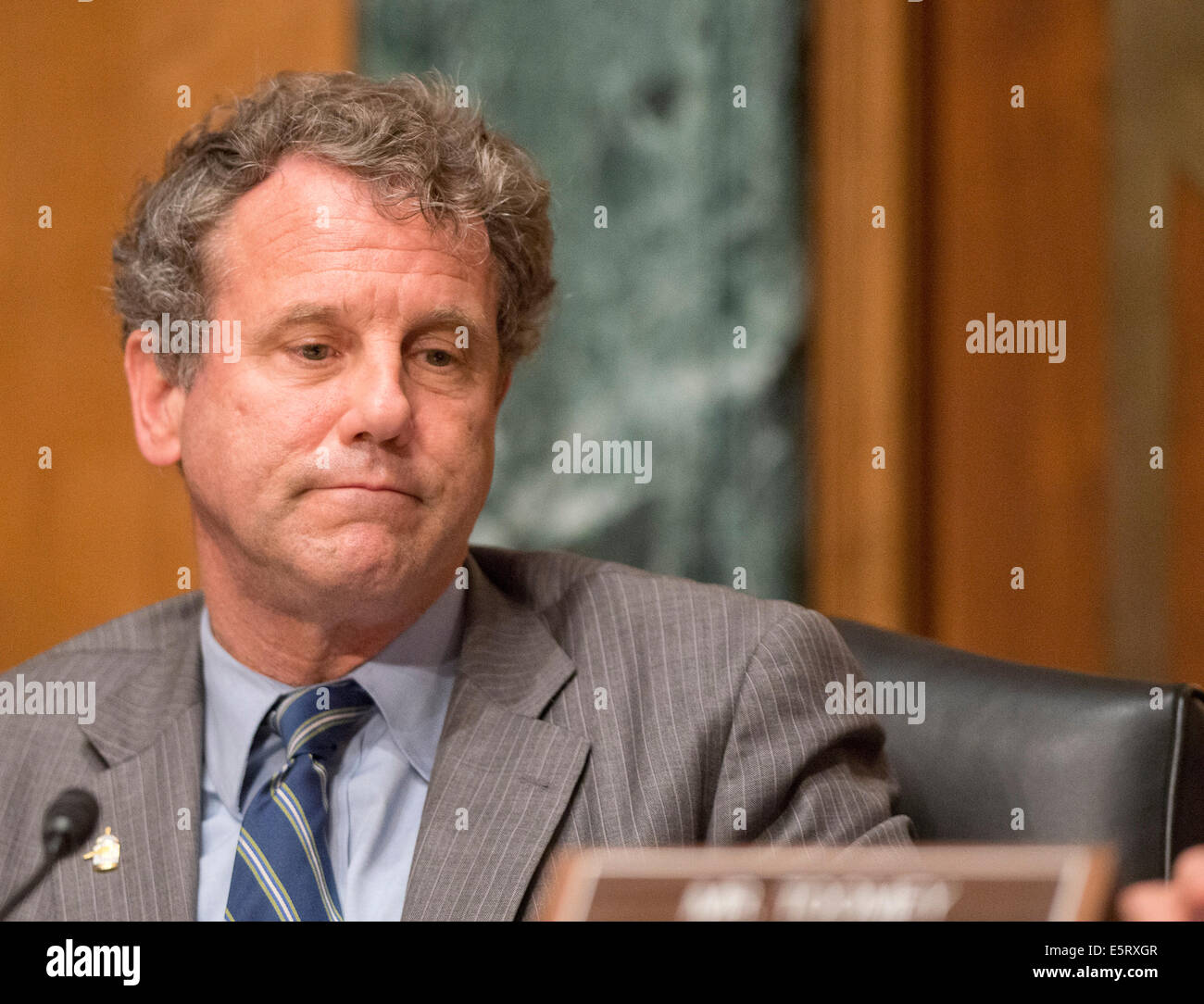 United States Senator Sherrod Brown (Democrat of Ohio), Chairman of the ...