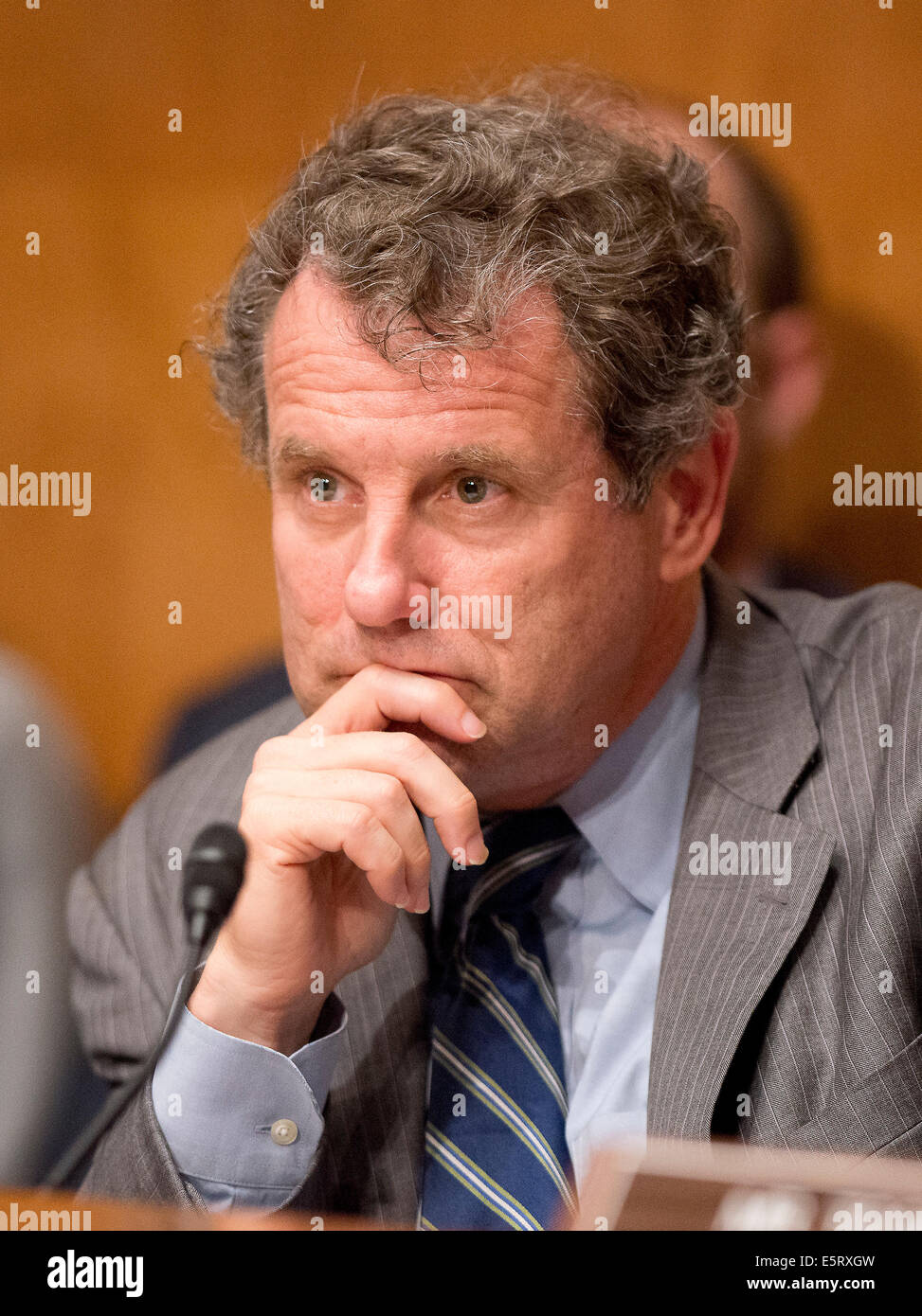 United States Senator Sherrod Brown (Democrat of Ohio), Chairman of the ...
