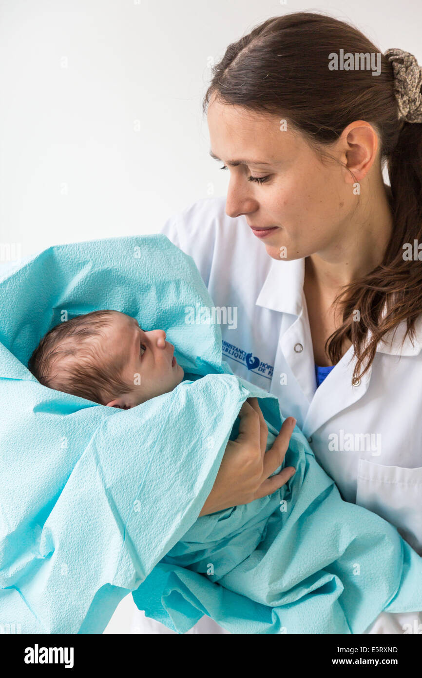 Three week old baby boy Stock Photo - Alamy