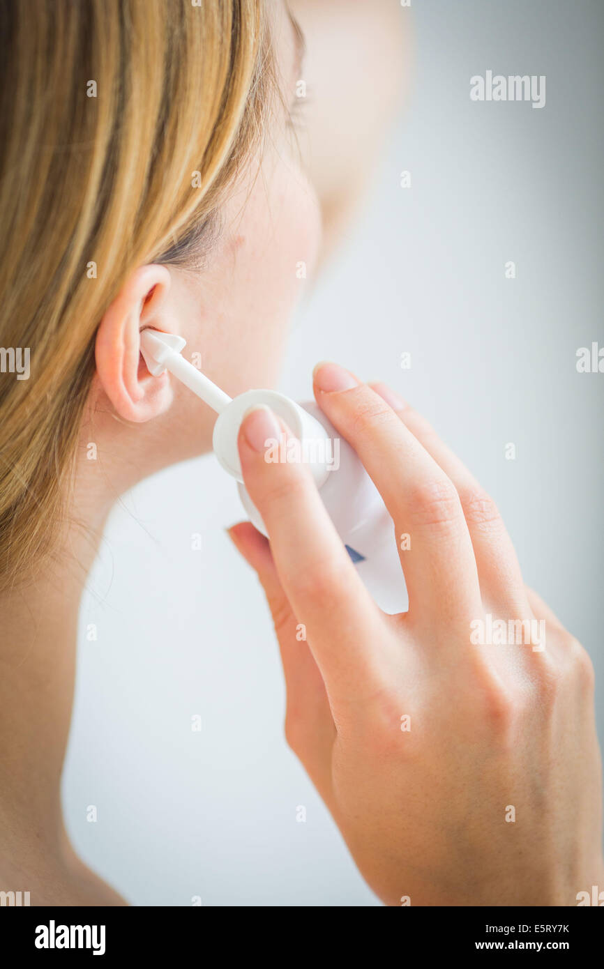 Ear spray hi-res stock photography and images - Alamy