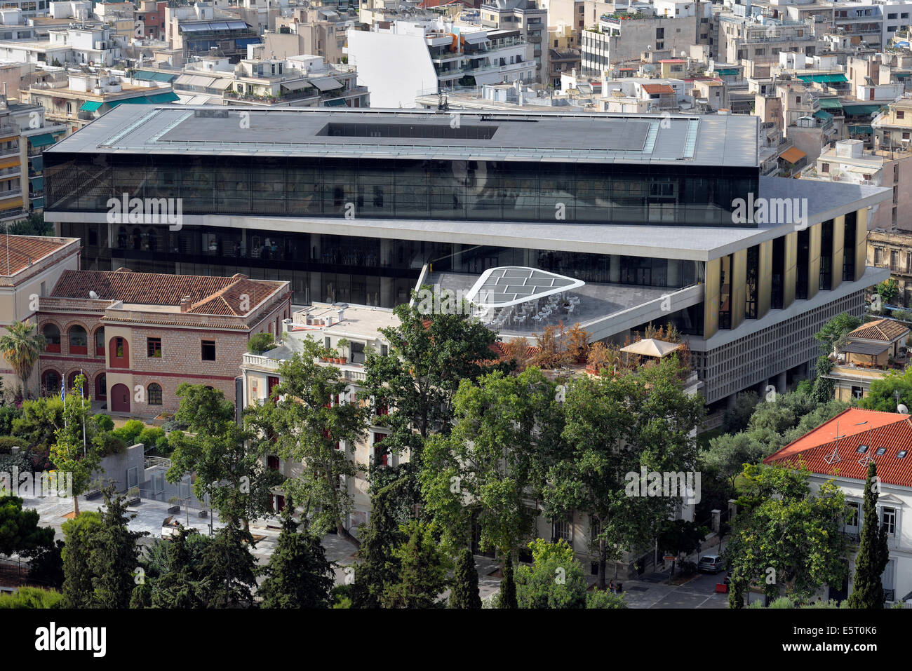 The new museum of Acropolis in Athens, Greece Stock Photo - Alamy