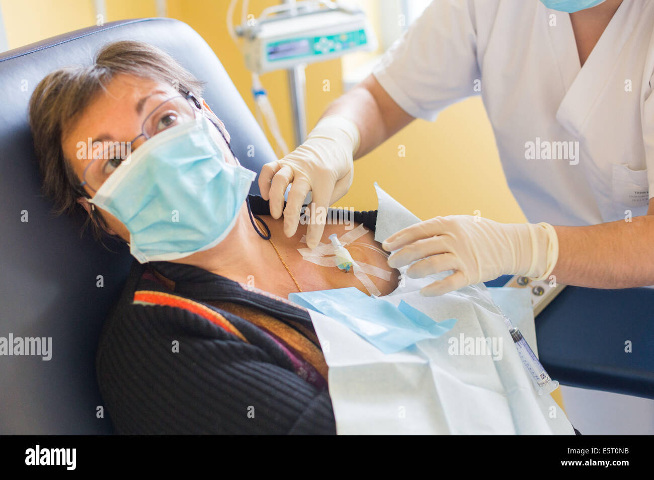 Portacath hi-res stock photography and images - Alamy