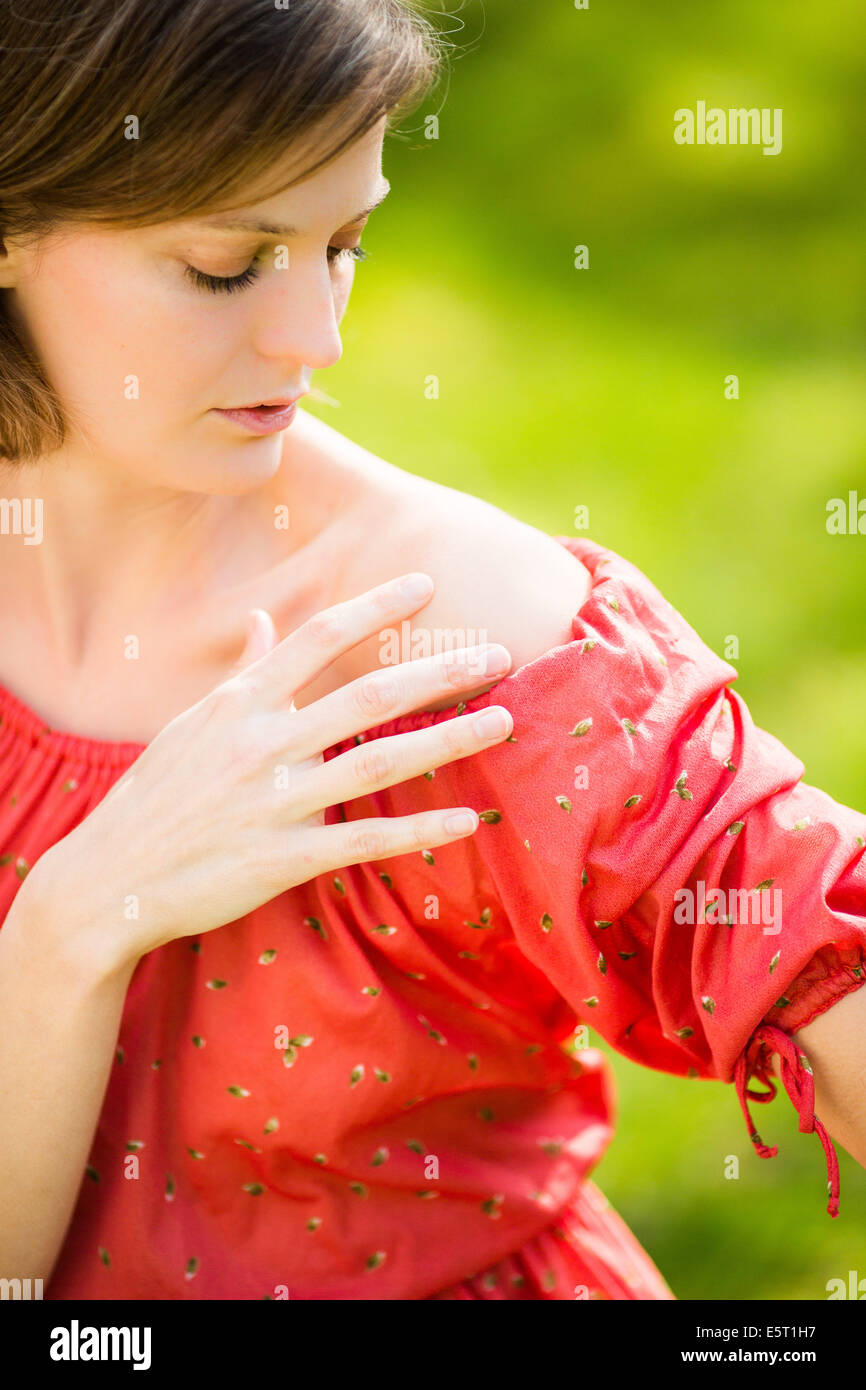 Erythema solar hi-res stock photography and images - Alamy