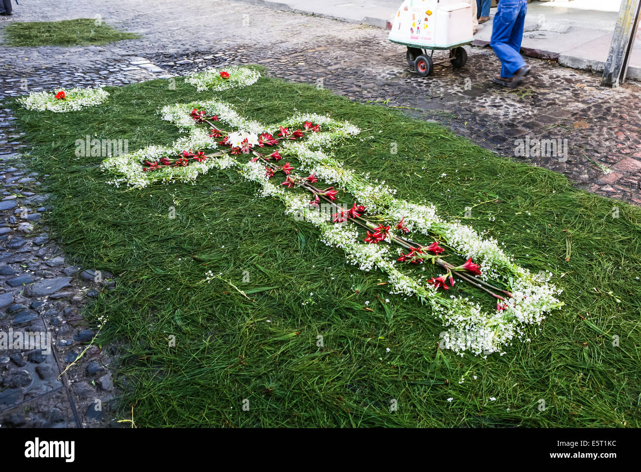Procession during Holy Week. Antigua, Guatemala Stock Photo - Alamy