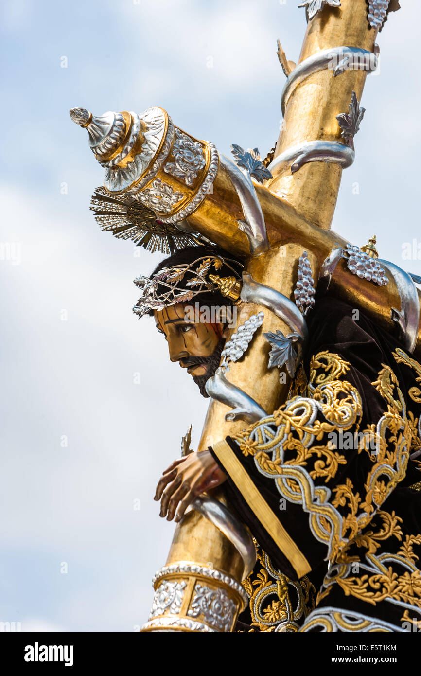 Procession during Holy Week. Antigua, Guatemala Stock Photo - Alamy