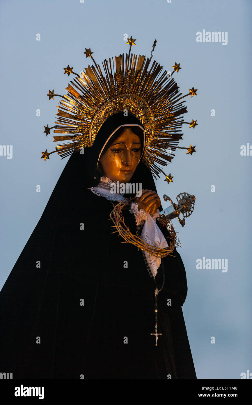 Procession during Holy Week. Antigua, Guatemala Stock Photo - Alamy
