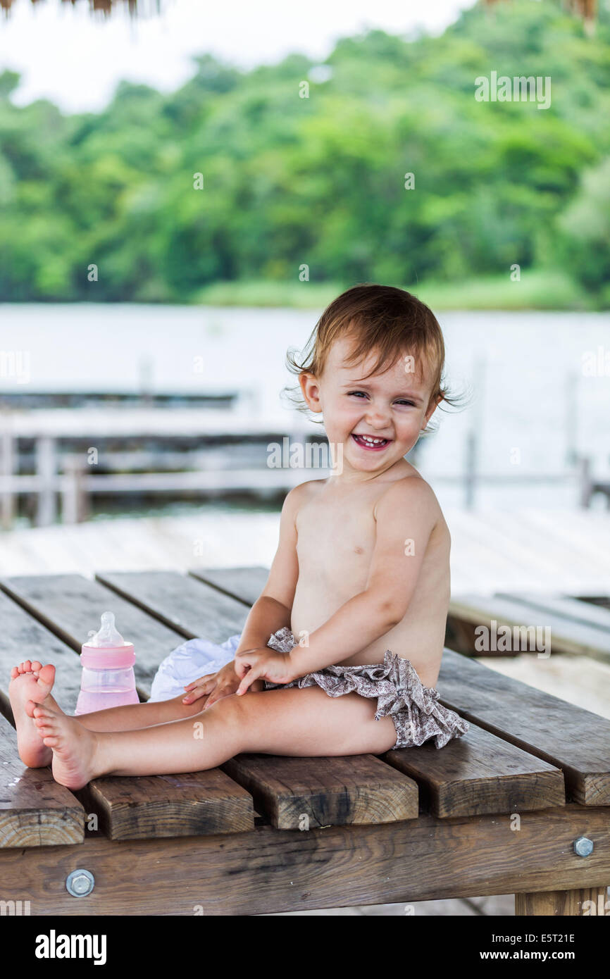 20 months old baby girl Stock Photo - Alamy