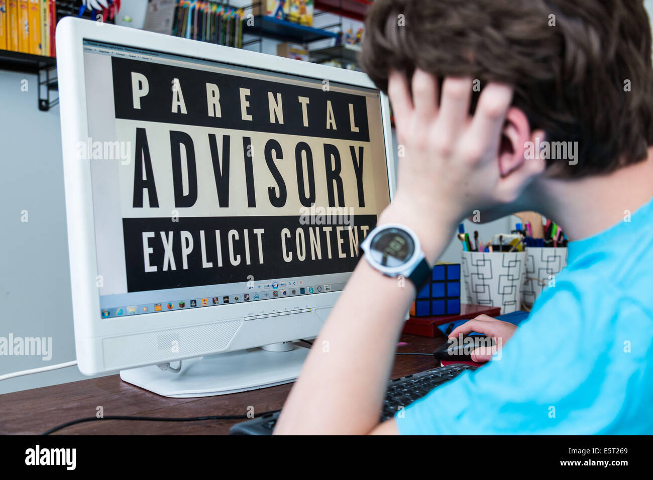 Parental control software hi-res stock photography and images - Alamy