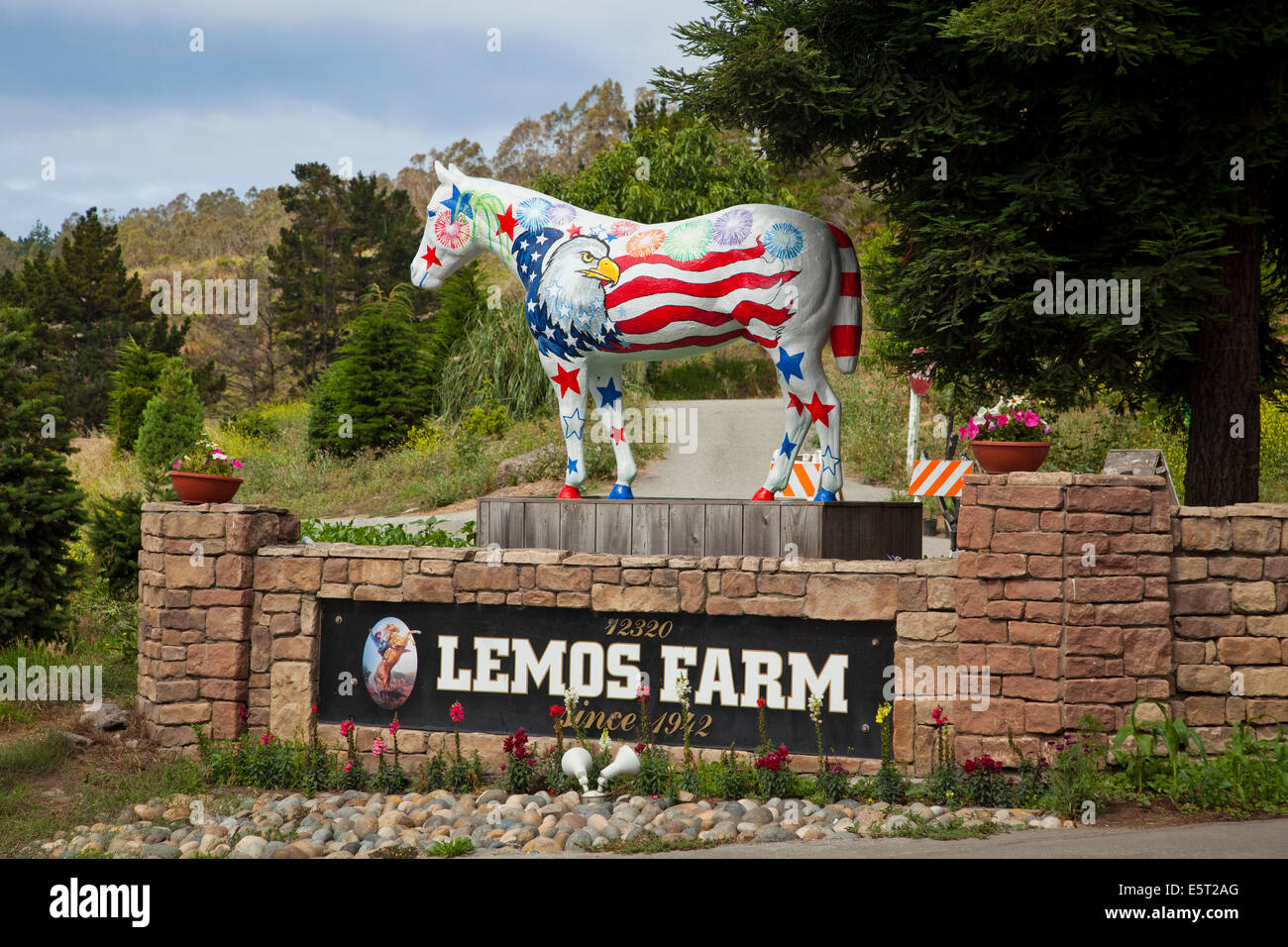 Lemos Farm, Half Moon BayCalifornia, United States of America Stock ...