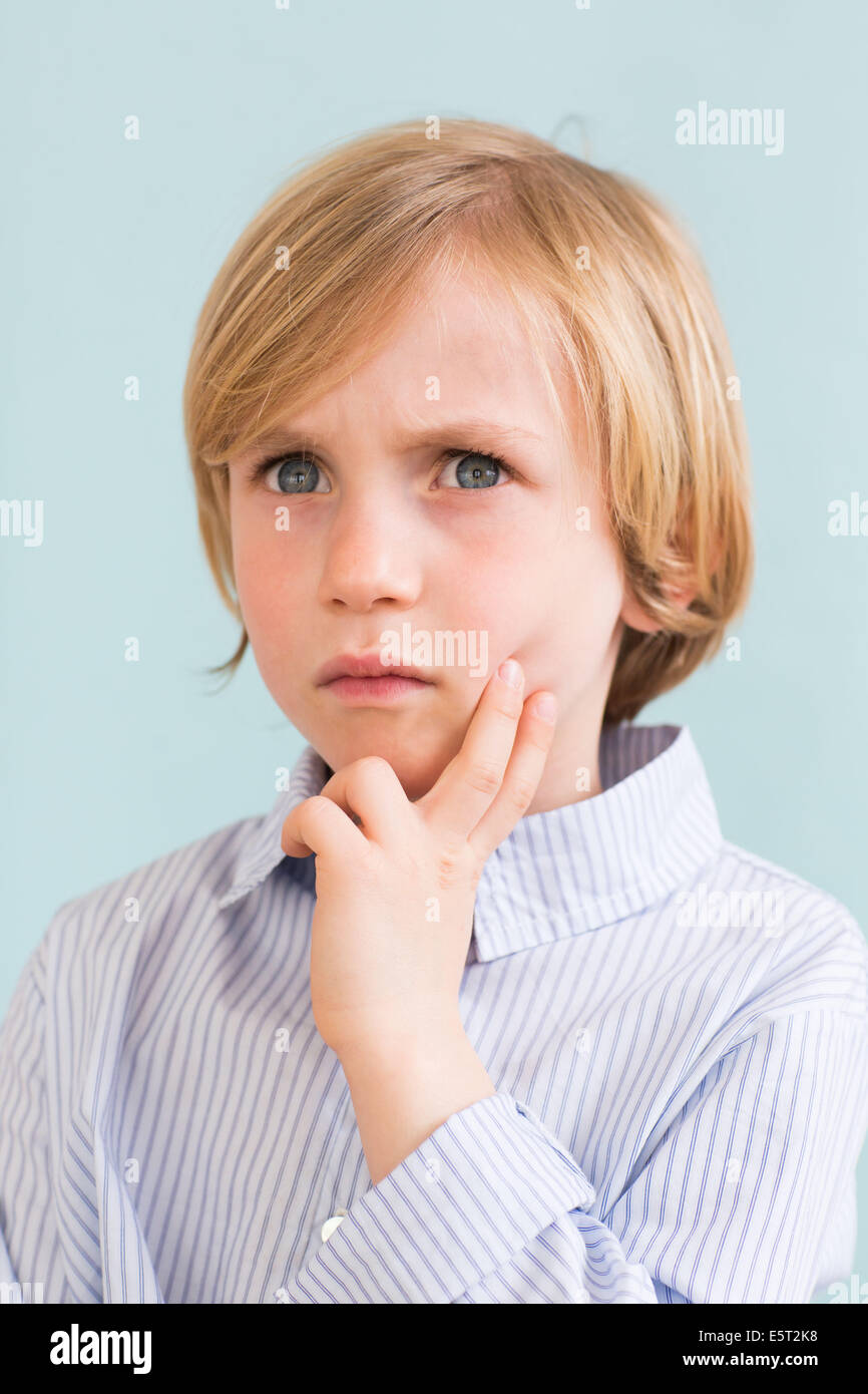 7 year old boy Stock Photo - Alamy