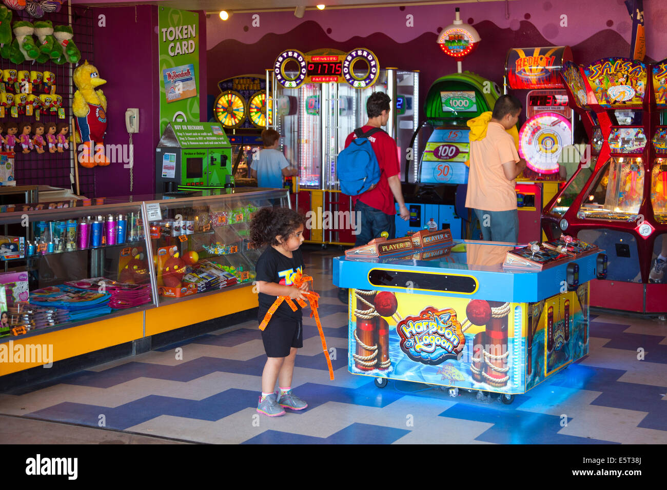 Arcade, Amusement Park, Santa Cruz, California, United States of ...