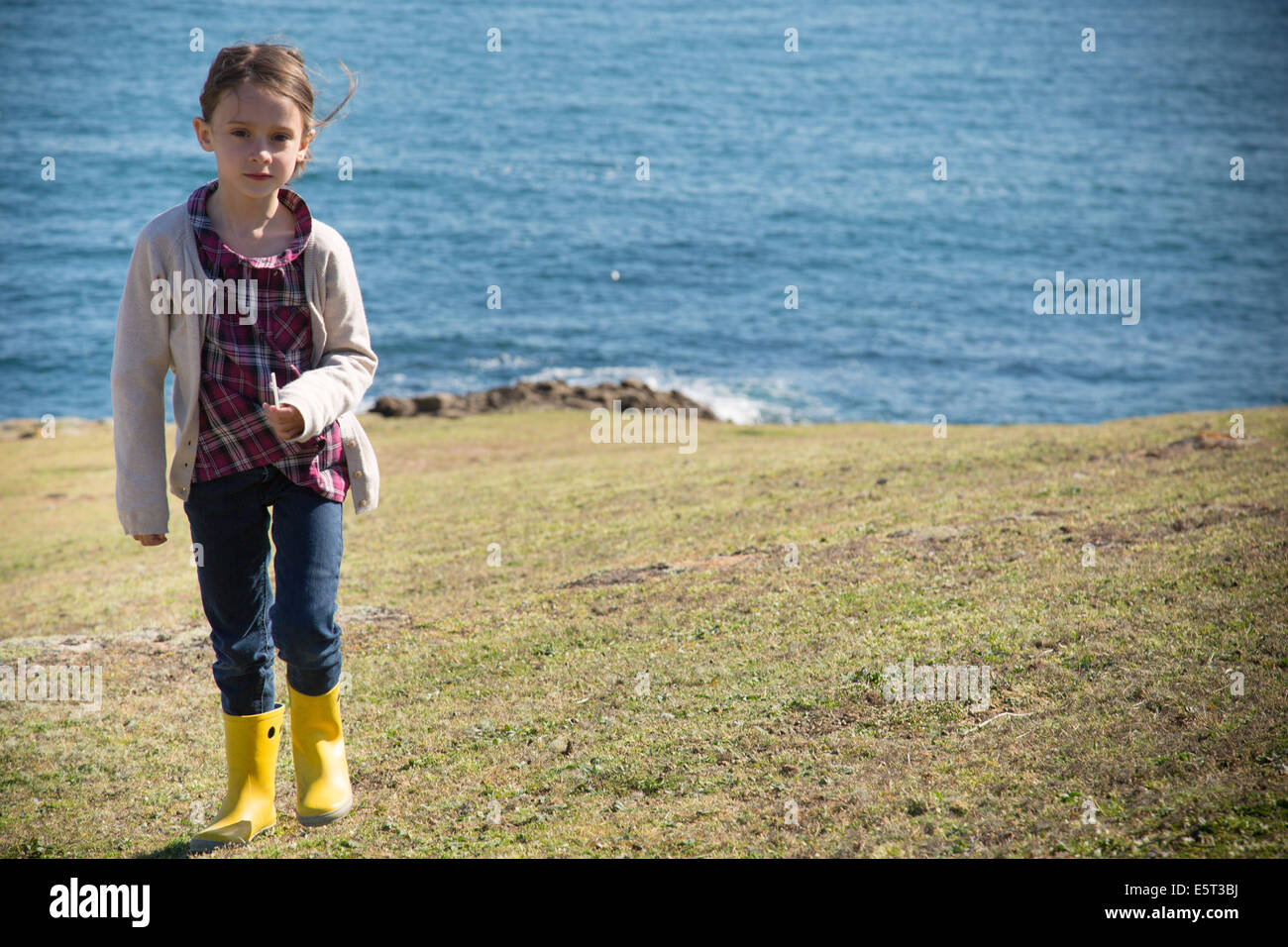 6 year old girl Stock Photo - Alamy