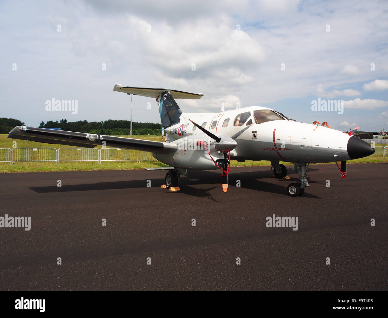 The EMB-121 Xingu MARINE 100 ANS No67 is a twin-engine light aircraft ...