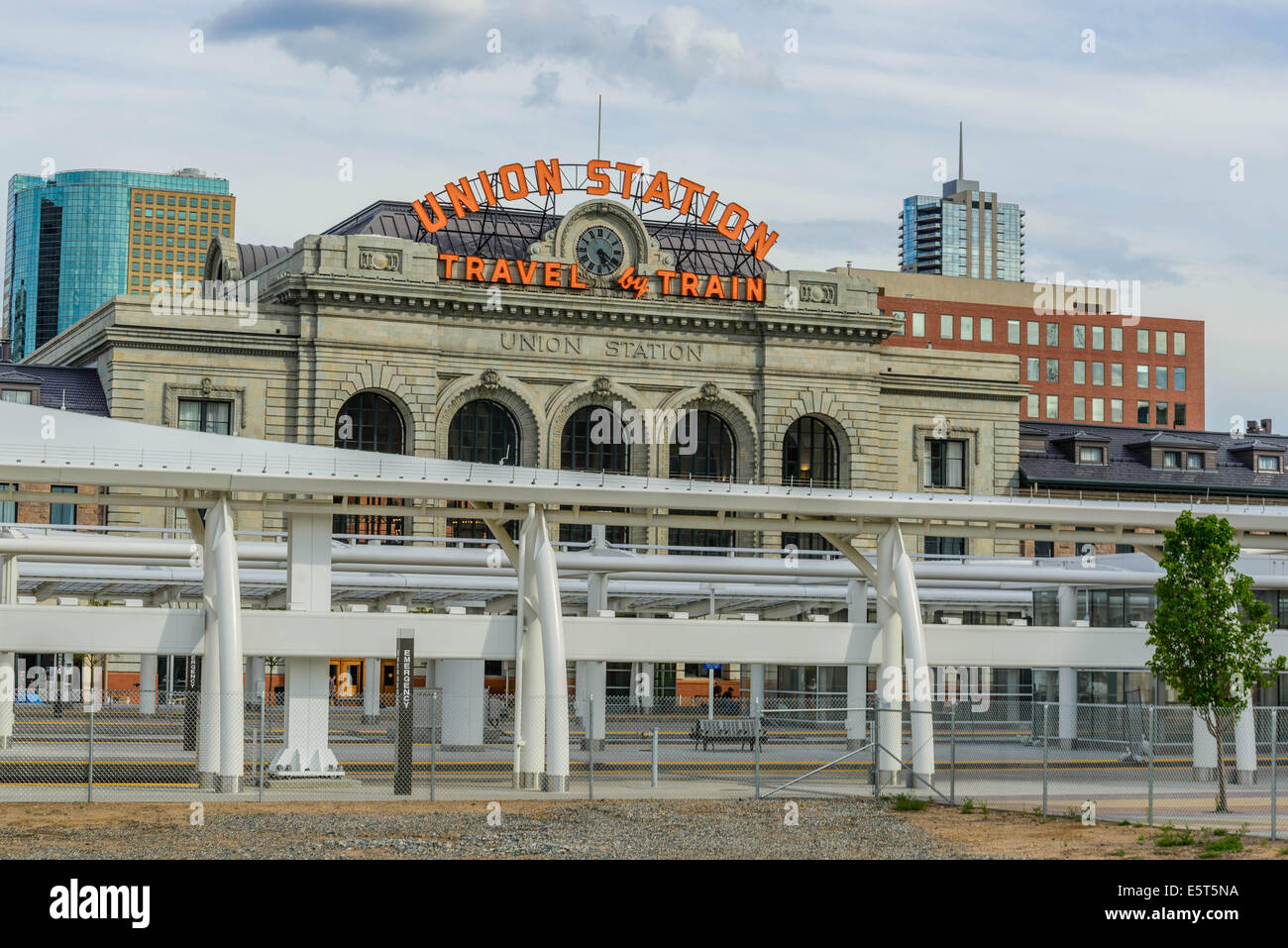New addition to historical Union Station in downtown Denver Colorado ...
