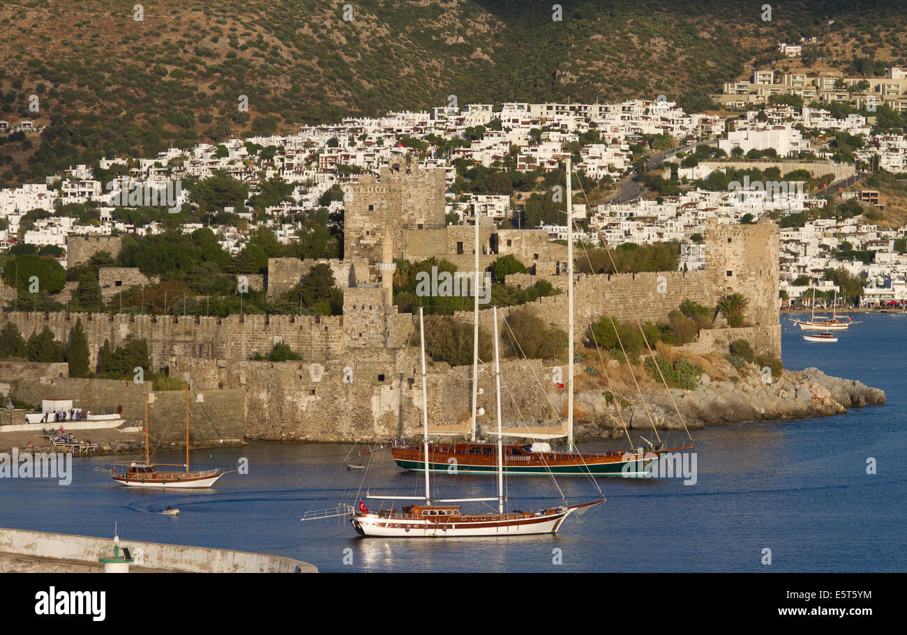 Bodrum Castle in Turkey Stock Photo - Alamy