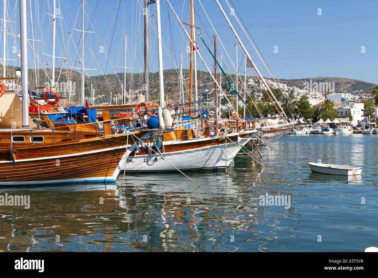 Bodrum Marina in Turkey Stock Photo - Alamy