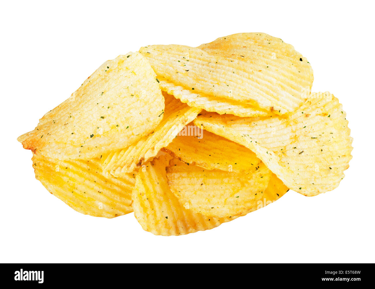 Potato chips cutout Cut Out Stock Images & Pictures - Alamy