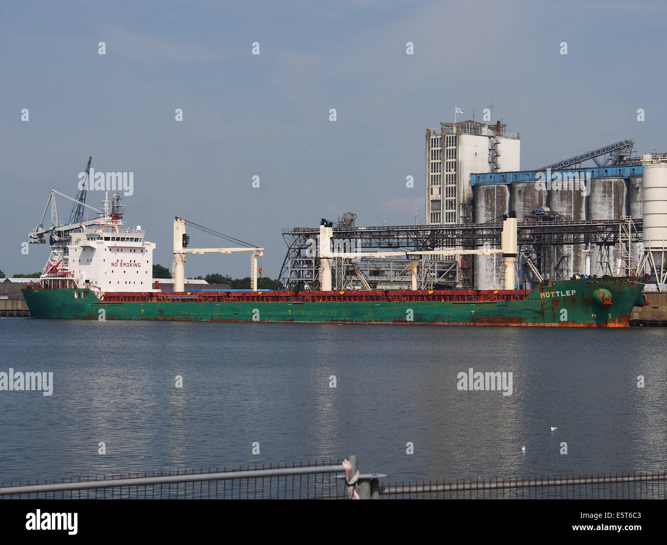 The MOTTLER vessel, registered under IMO 9477828 and callsign 5BQU2, is ...